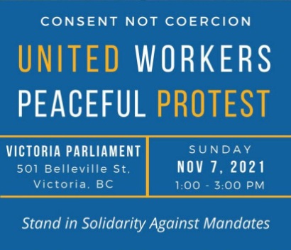 United Workers Peaceful Protest - BCPS Employees for Freedom Society